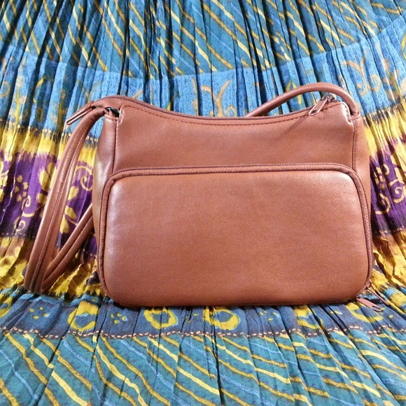 Koltov Collections | Bags | Brown Handbag With Attached Wallet Shoulder ...